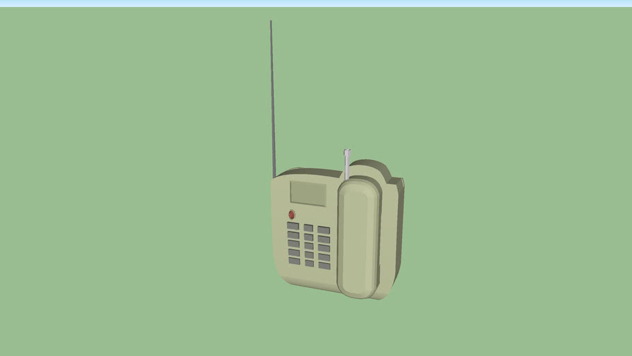 sims indoor wall phone | 3D Warehouse