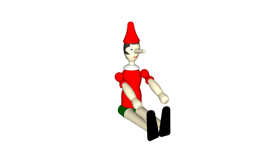 Pinocchio Puppet | 3D Warehouse