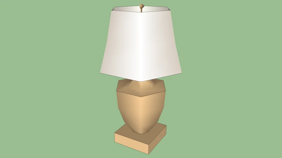 Low-Poly Lamp | 3D Warehouse
