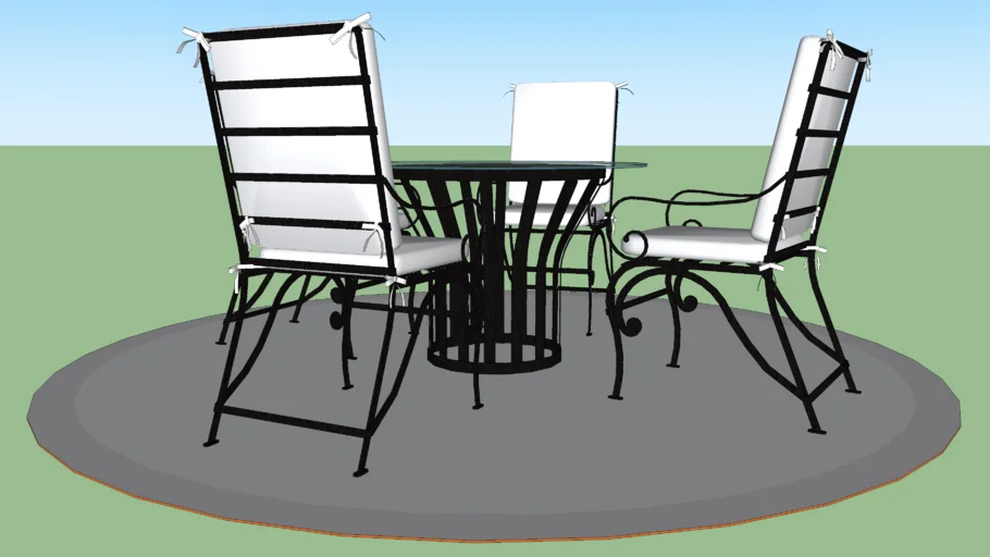 garden table | 3D Warehouse