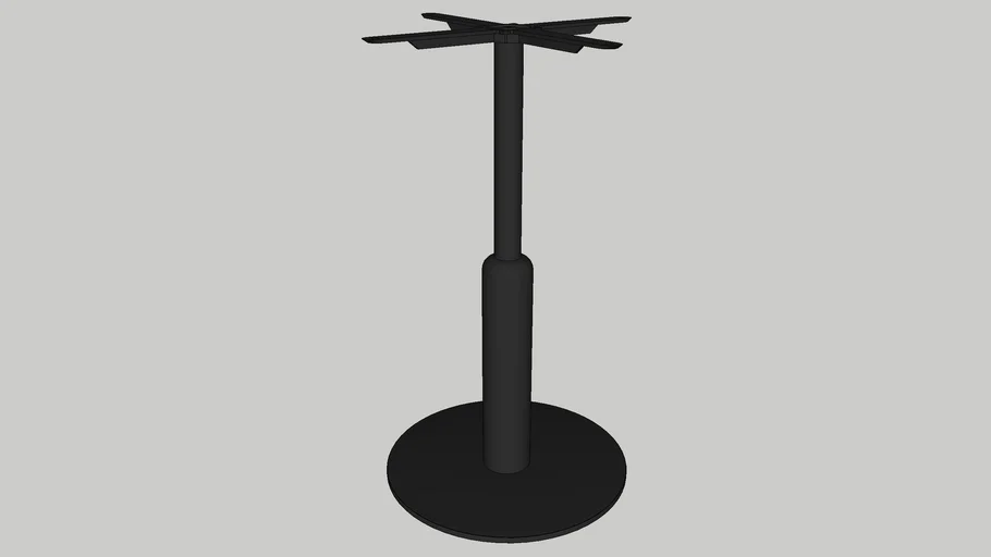 Amelie RND 45 TB voetplaat 40/45 | 3D Warehouse