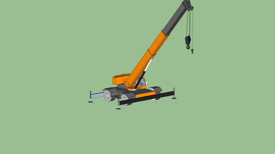 Basic Cherry Picker Crane | 3D Warehouse