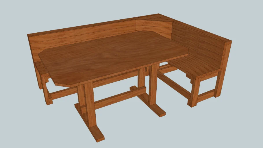 corner nook table | 3D Warehouse