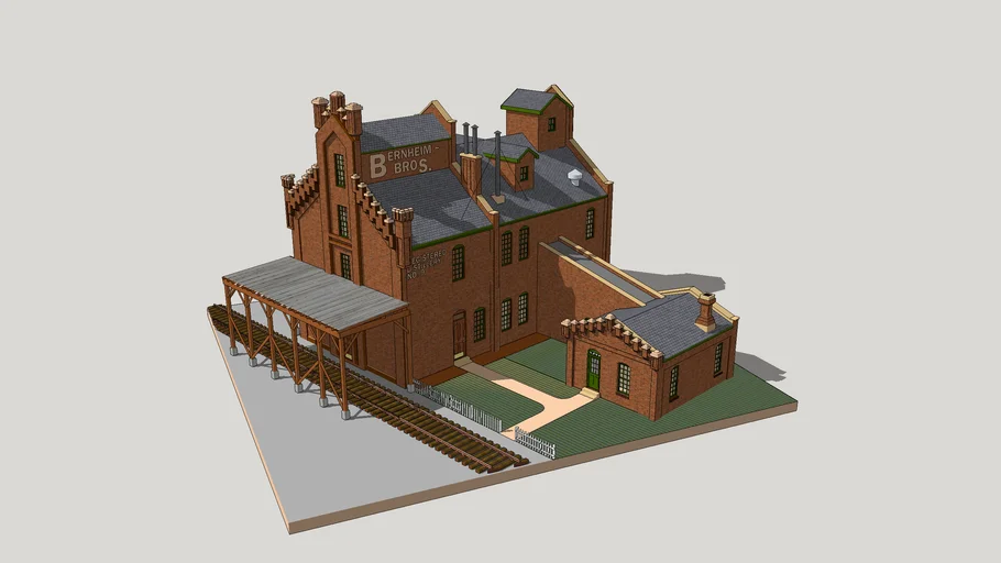 I.W.Bernheim Distillery 1870 | 3D Warehouse