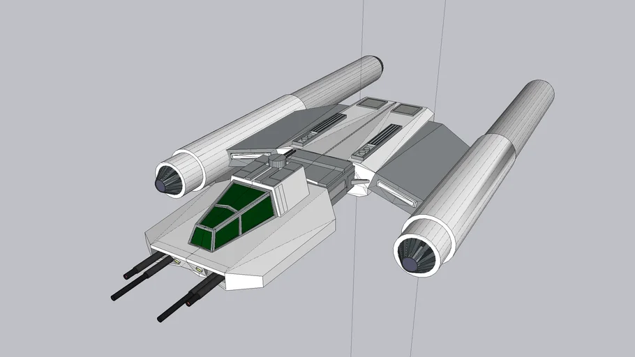 YR-BN5 Attack Fighter (Battle for Terra) | 3D Warehouse