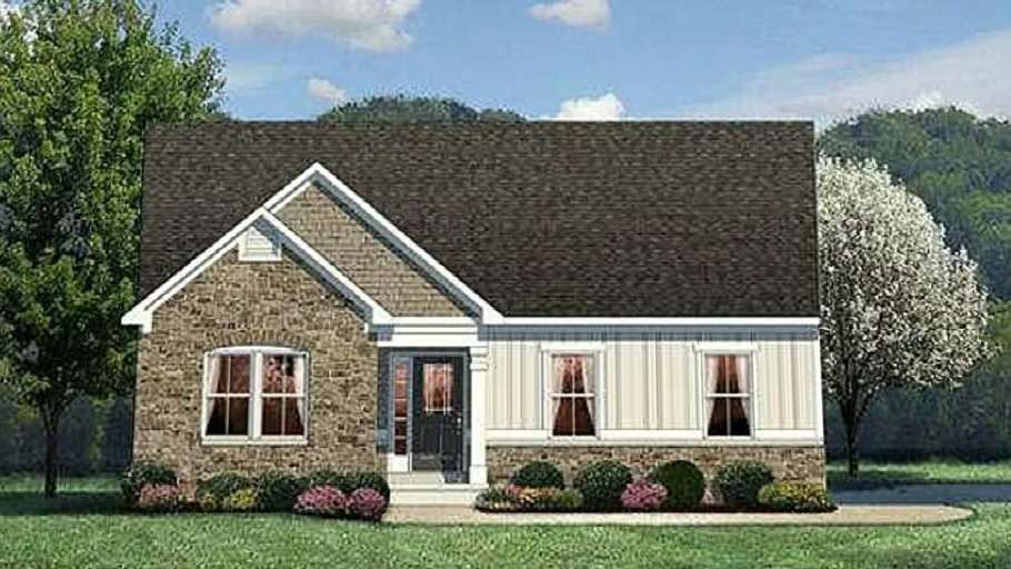 Front portion of a house | 3D Warehouse