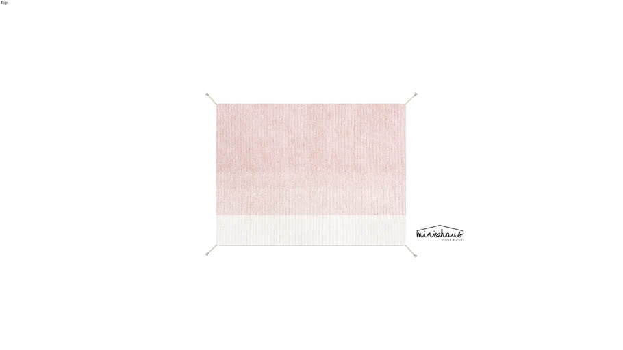 Tapete Reversível Gelato Rosa S | 3D Warehouse