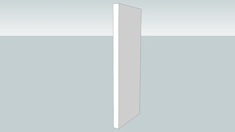 left side wall | 3D Warehouse