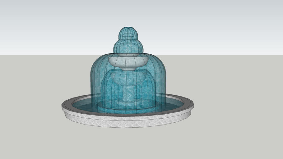 fountain 1 | 3D Warehouse