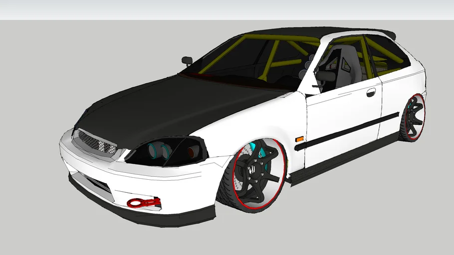 Honda Civic Hatchback-HULEGAN13 | 3D Warehouse