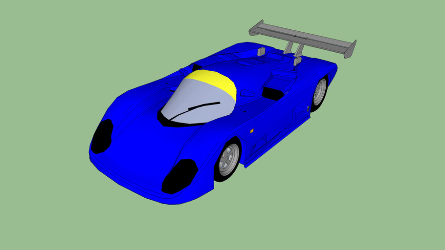 1988 Toyota 88C-V Road Car | 3D Warehouse