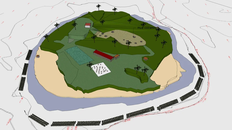 Pulau Bakkungan Kechil, Turtle Islands, Sabah, Borneo, Malaysia Erosion ...