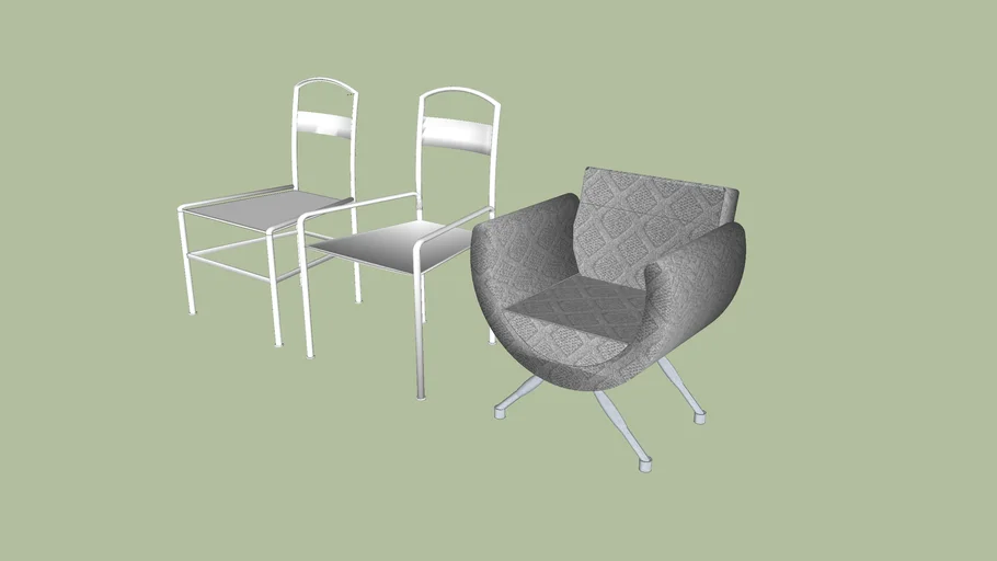 Cadeiras Diversas | 3D Warehouse