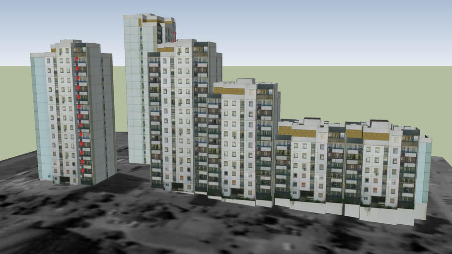 Blok 62, Dusana Vukasovica br. 51, 53, 55, 57, 59, 61, Novi Beograd ...