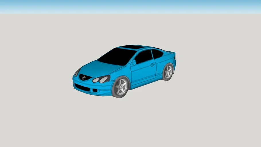 2002 Acura RSX | 3D Warehouse