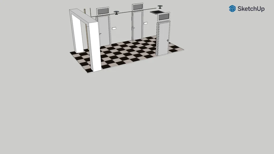 hallway section | 3D Warehouse