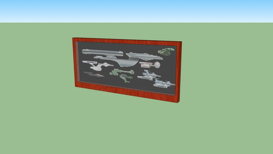 starship painting | 3D Warehouse