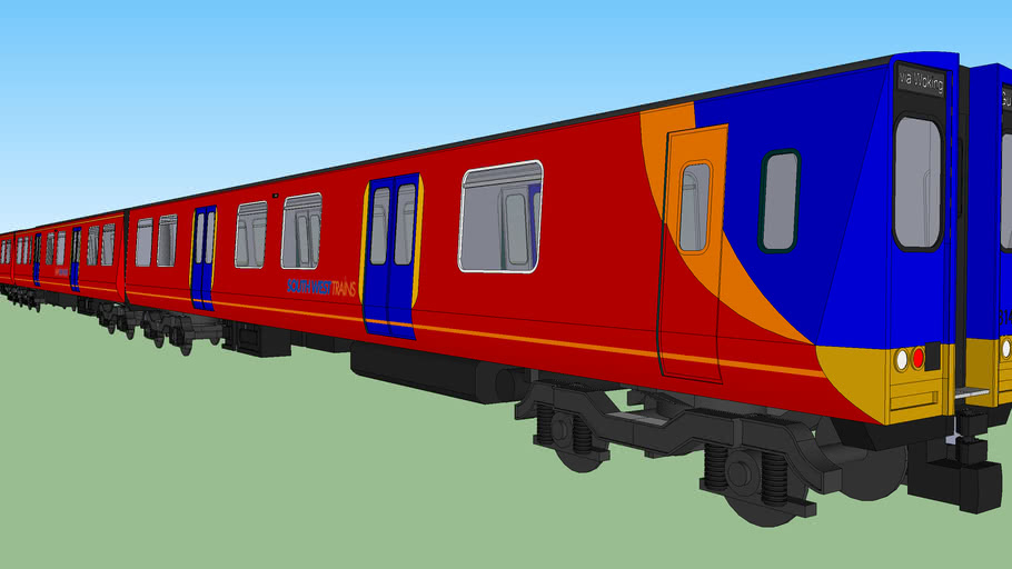 Class 314 South West Trains 4-Car | 3D Warehouse