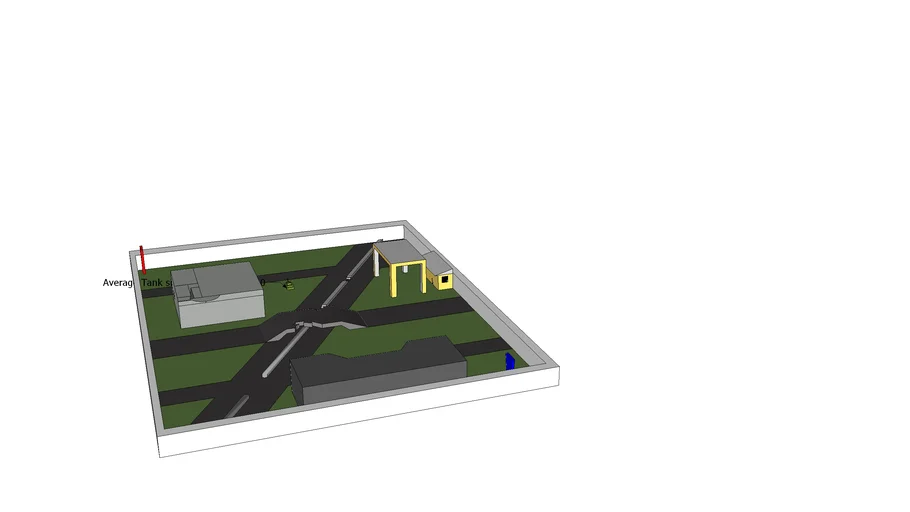 Tanki Map- Operation: Asphault | 3D Warehouse