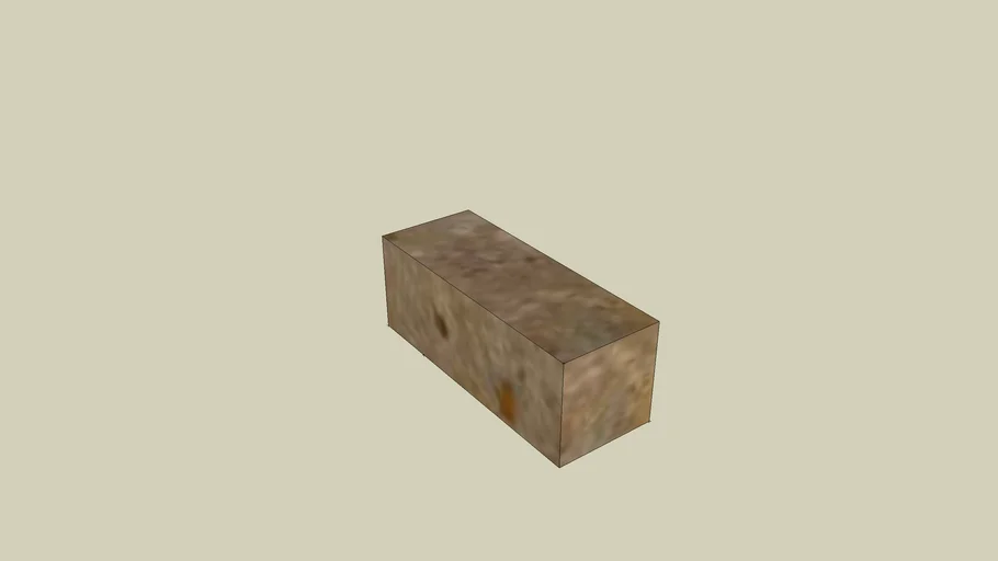 Brick 3X8X3 | 3D Warehouse