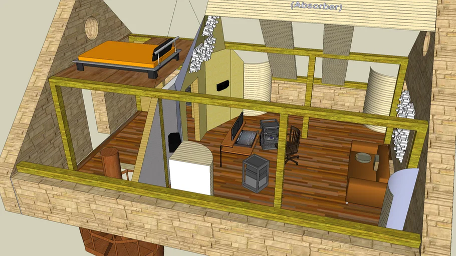 Recording Studio (Regie) | 3D Warehouse