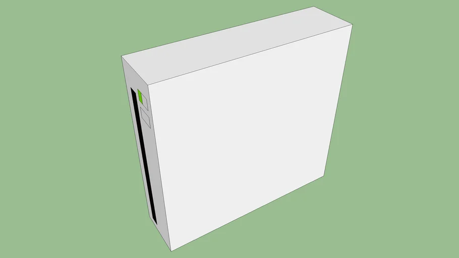 Wii Console | 3D Warehouse
