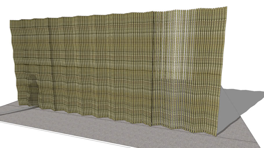 Wood panel wall | 3D Warehouse