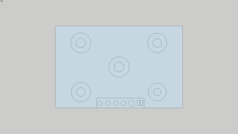 Cooktop-5B | 3D Warehouse