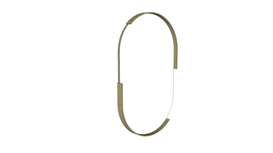 ESPELHO SIENNA 915MM | 3D Warehouse