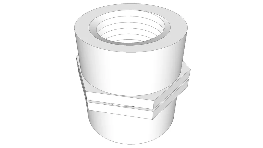 SOCKET HDPE 1' | 3D Warehouse