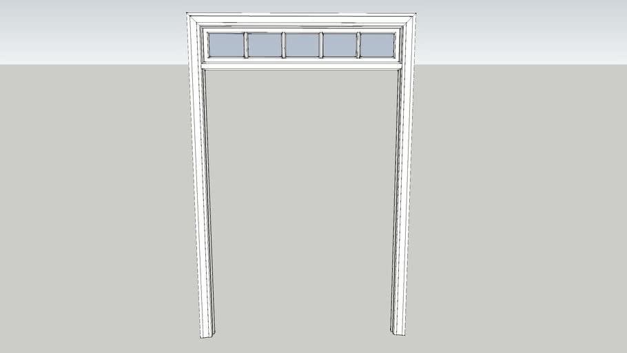 Transom Case Opening Door | 3D Warehouse
