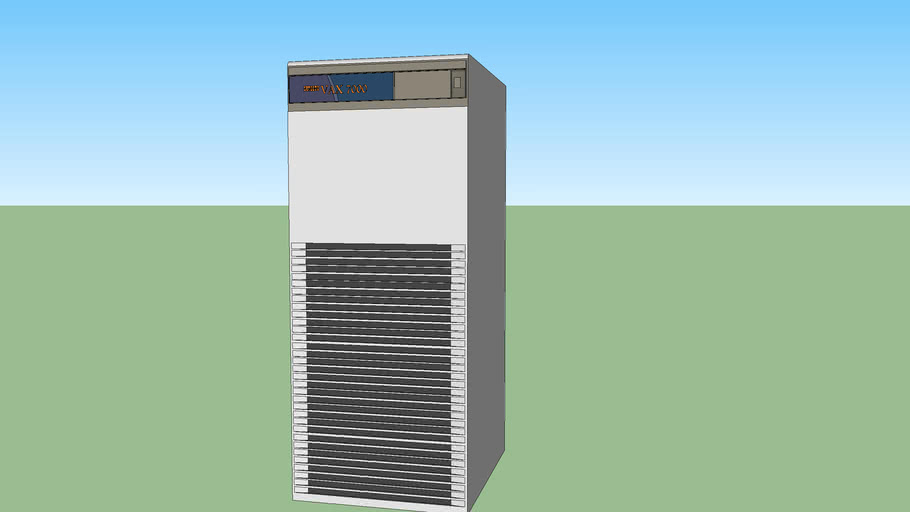 Digital (DEC) VAX/7000 mainframe computer | 3D Warehouse