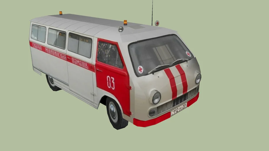 ErAZ 762 ambulance | 3D Warehouse