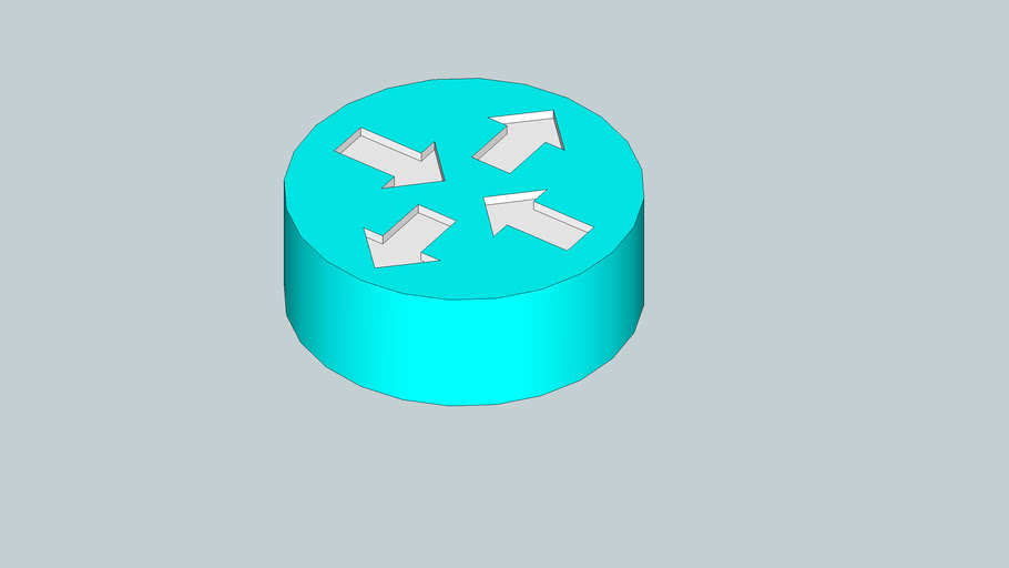 Router Symbol | 3D Warehouse