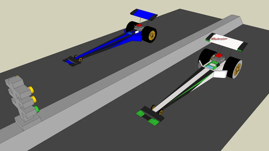 top thrill drag | 3D Warehouse