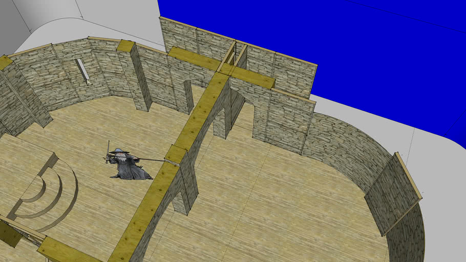 Unitec Studio 3 Castle Set 2013 (Hamlet) | 3D Warehouse