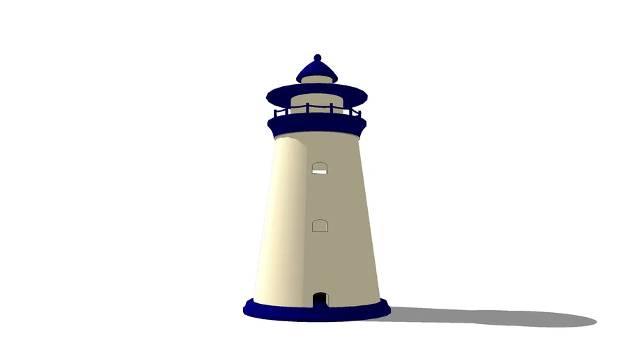 Tirelire Phare / Lighthouse money box (piggy bank) | 3D Warehouse