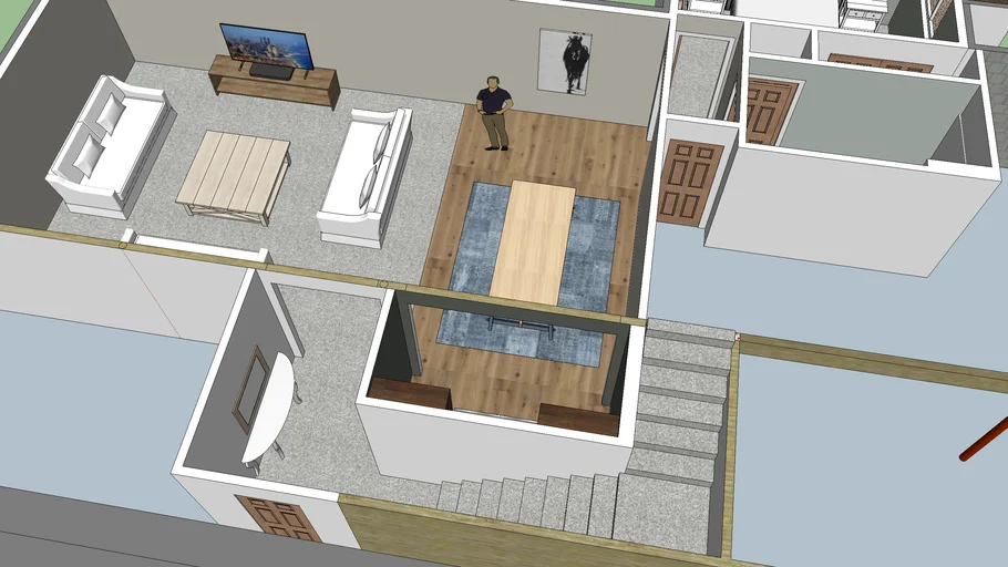 Moeller Finished Basement | 3D Warehouse