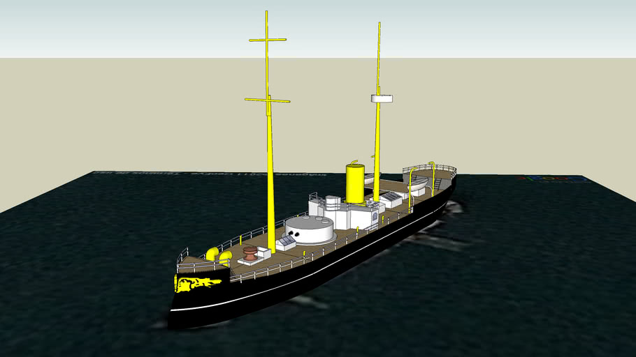 monitor Huascar | 3D Warehouse