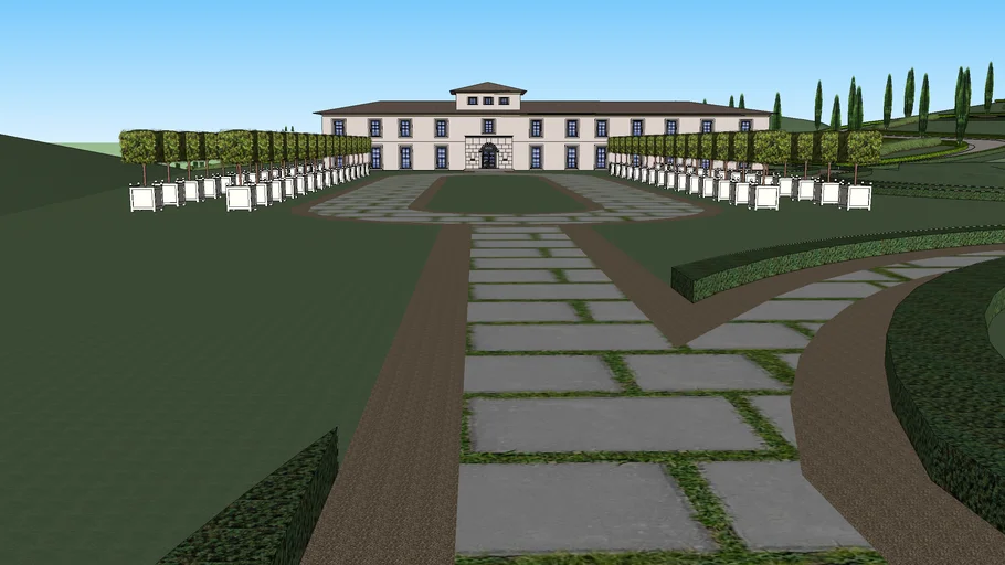 Beverly Hills Mediterranean Mansion | 3D Warehouse