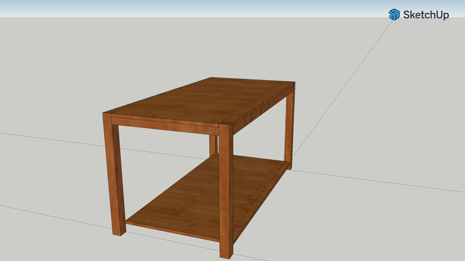 Coffee Table woodtech | 3D Warehouse