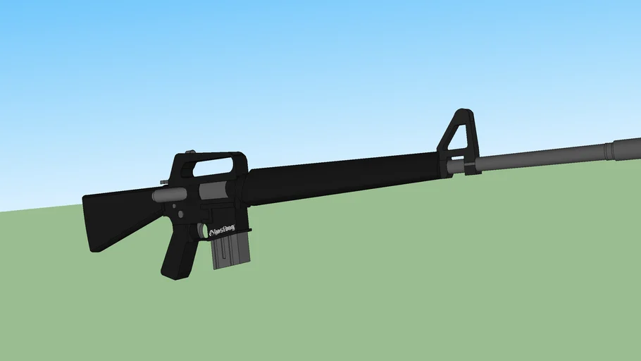 M16A1 | 3D Warehouse