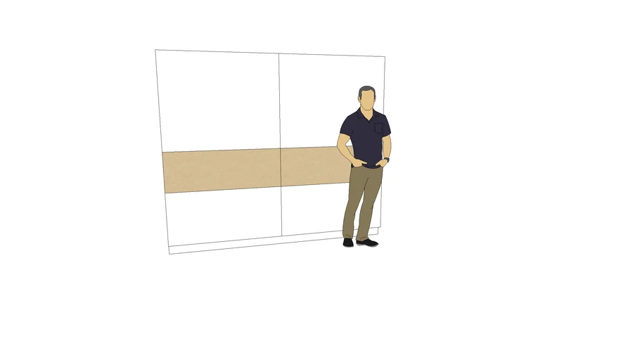 co-planer sliding wardrobe | 3D Warehouse