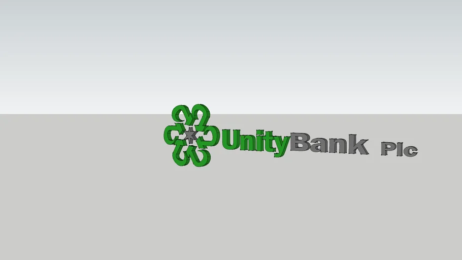 Unity Bank logo | 3D Warehouse