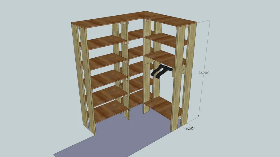 Small Storage Room | 3D Warehouse