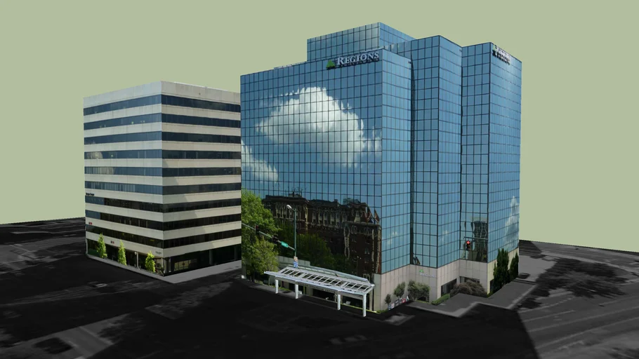 Krystal Building & Tallan Financial Center | 3D Warehouse