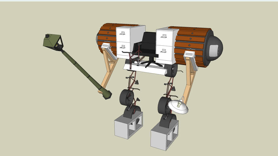 trash mech mk III | 3D Warehouse