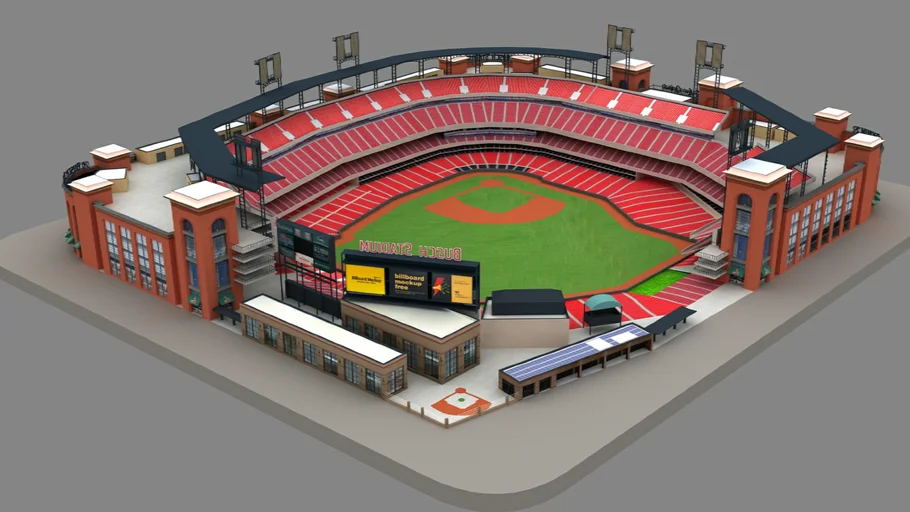 Busch Baseball Stadium | 3D Warehouse