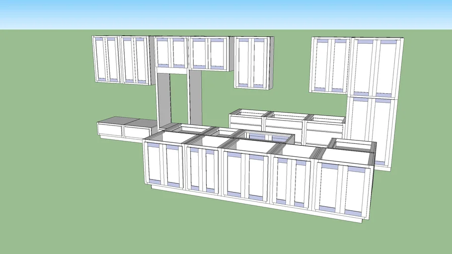 Kitchen Model for a friend | 3D Warehouse