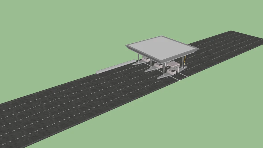 Road block | 3D Warehouse